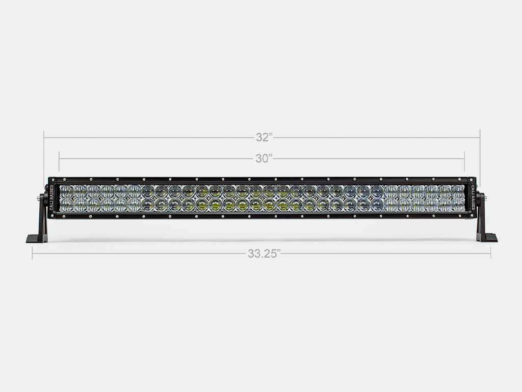 OSRAM LED Light Bars | 32" Dual Row 5D Optic – Cali Raised LED – Sigs ...